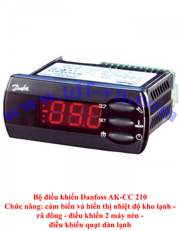 Bộ điều khiển Danfoss AK-CC 210 – LDF REFRIGERATION