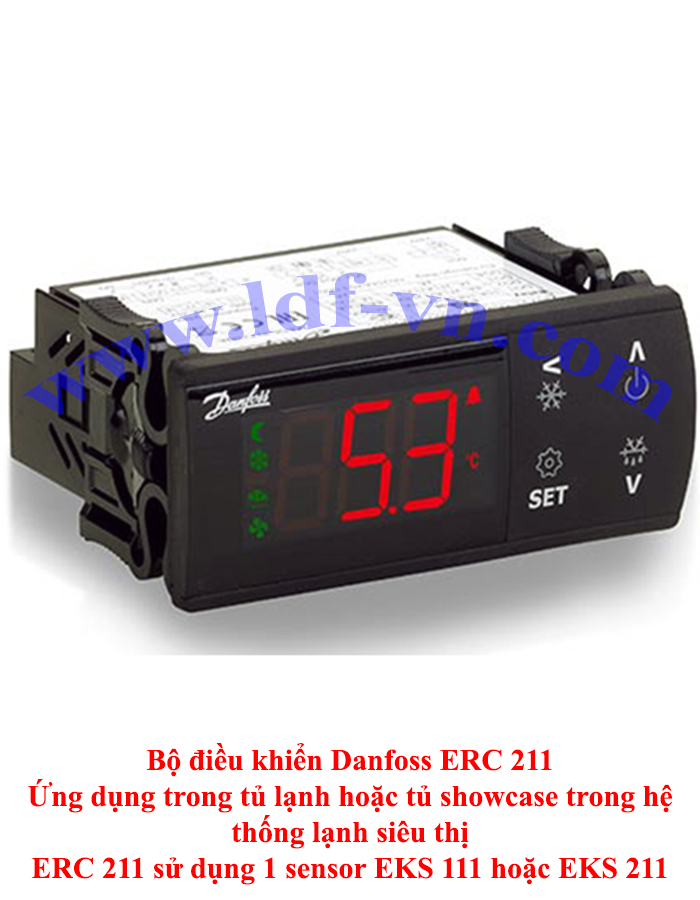 Bộ điều khiển Danfoss ERC 211 – LDF REFRIGERATION