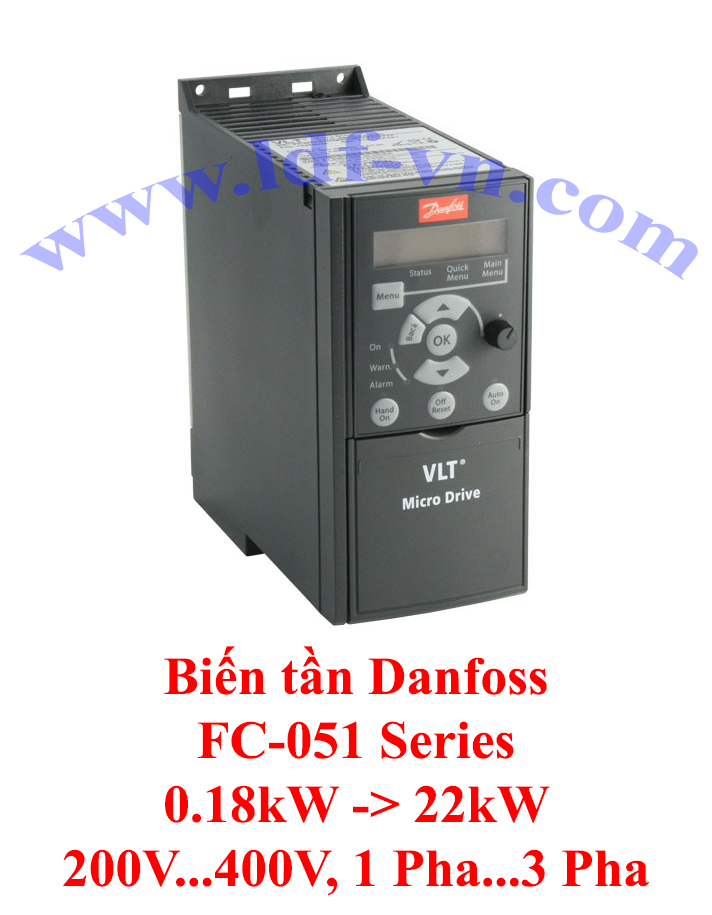 Biến tần Danfoss VLT® Micro Drive FC-51 – LDF REFRIGERATION