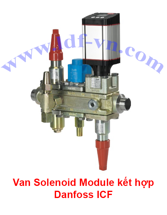 Van solenoid module kết hợp Danfoss ICF – LDF REFRIGERATION