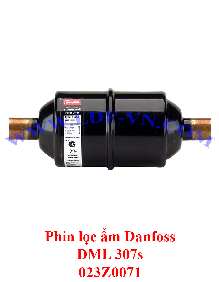 Phin lọc ẩm Danfoss DML 307s – LDF REFRIGERATION